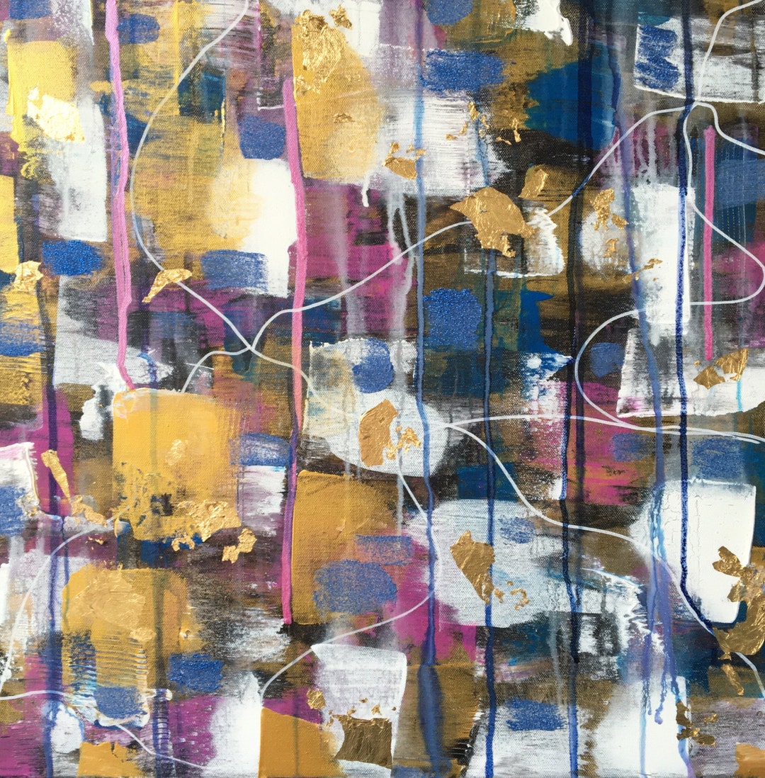 Elise Beautiful Abstract Original Acrylic Painting - Etsy