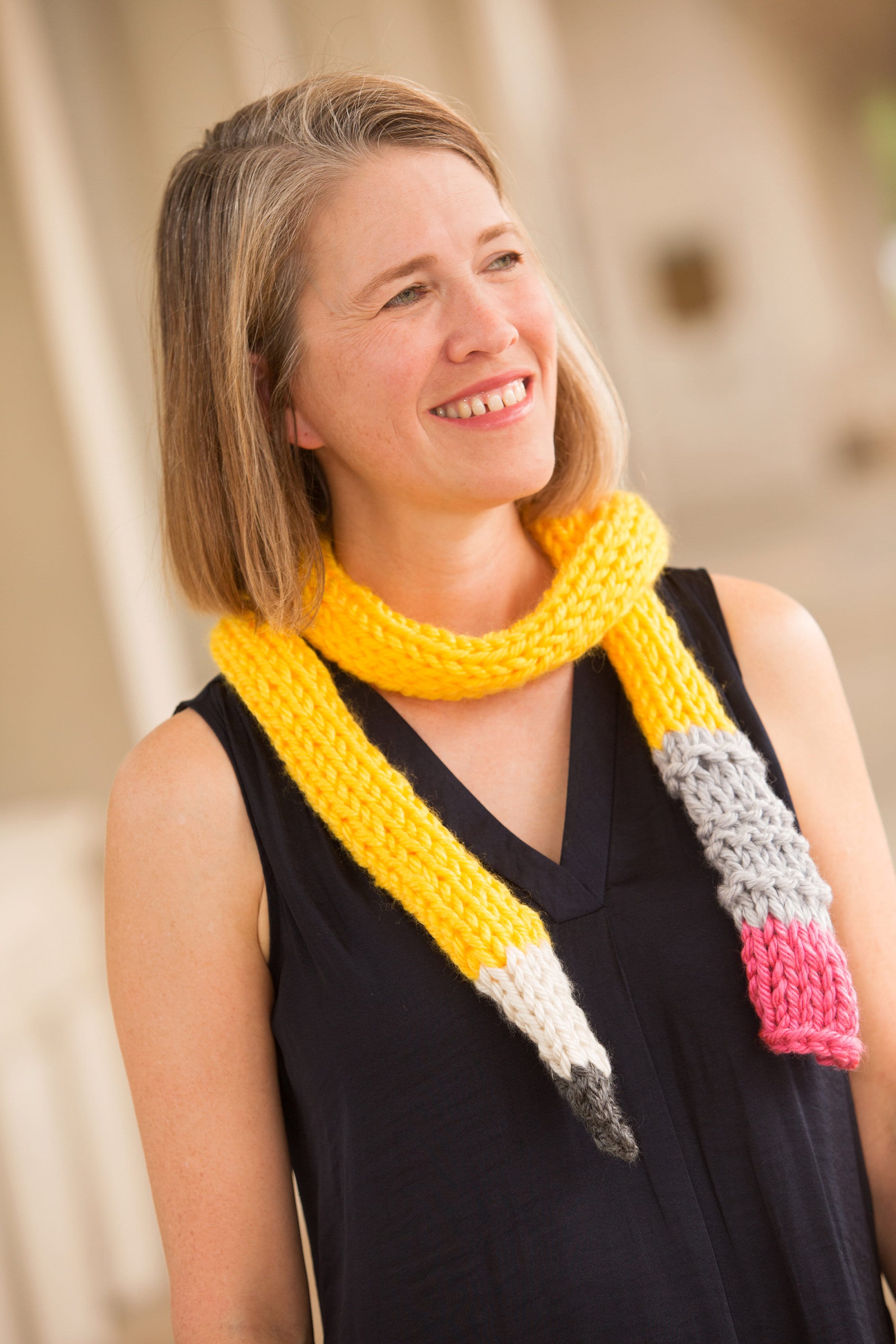 Pencil Scarf Pattern - Instant Download PDF Knit PATTERN for Pencil ...