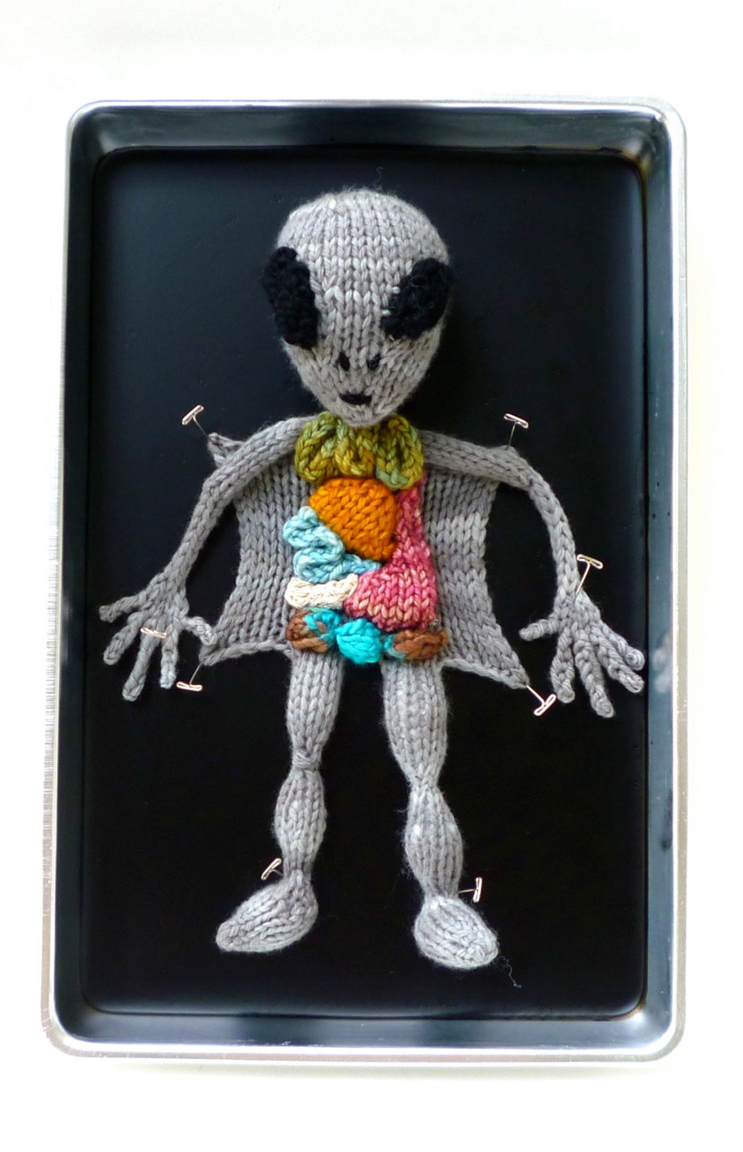 Knitted Alien Autopsy PDF Pattern - Etsy