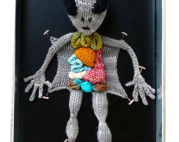 Knitted Alien Autopsy PDF Pattern - Etsy