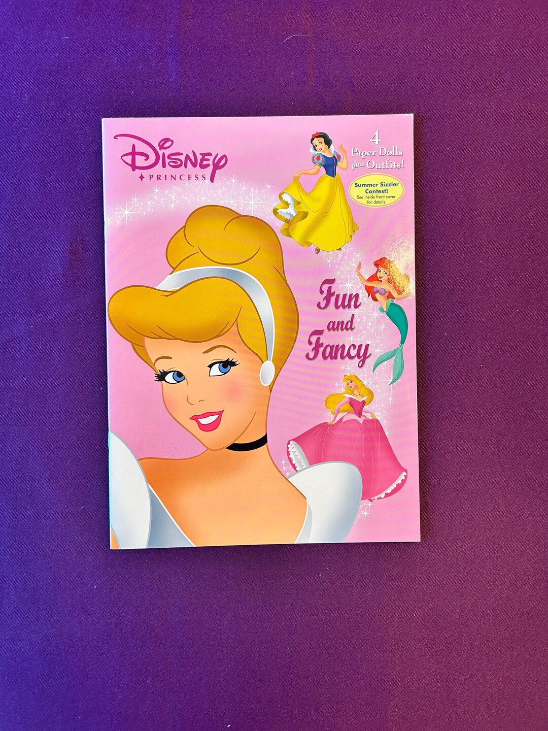 Vintage 2002 Disney Princess Fun and Fancy Paper Dolls. - Etsy