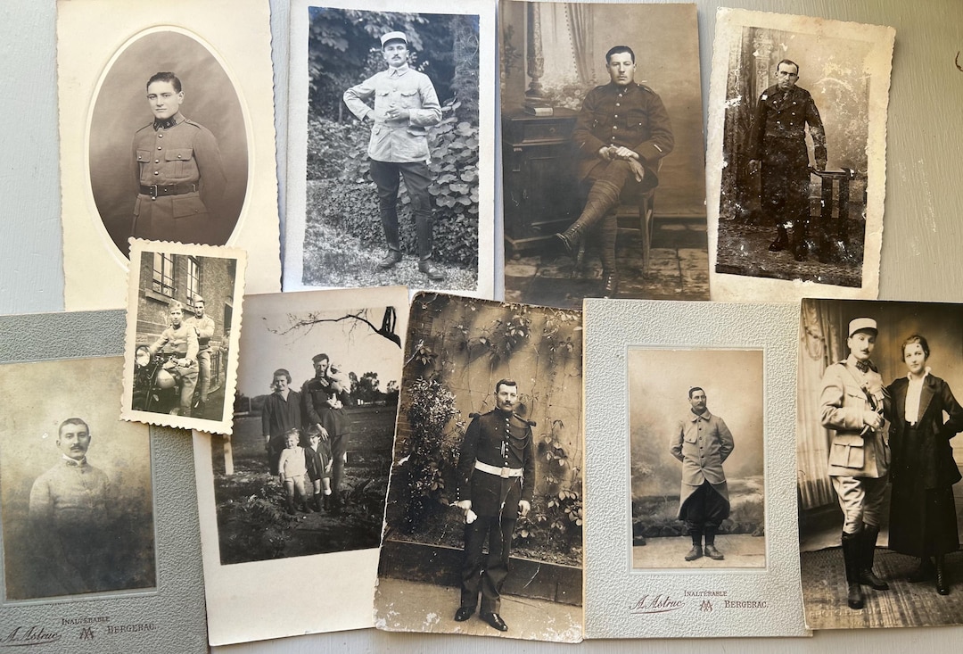 NEW STOCK 10 Small Stunning Original French Black & White Photograph of ...