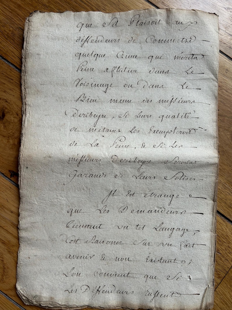 Amazing Rare Antique 1700’s Large Stunning Legal Document Handwritten ...