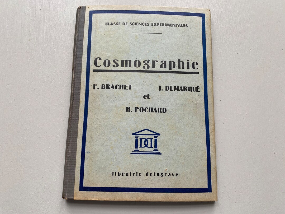 NEW STOCK Vintage French 1946 Science Astronomy School Book ...