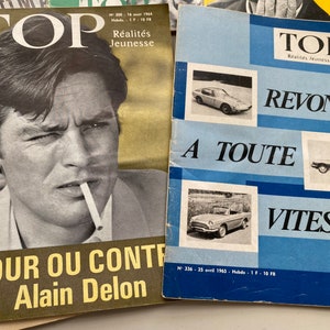 NEW STOCK Collection of 7 Mini 1960’s French Top Magazines Teenage ...