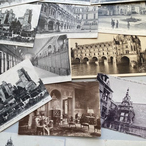 NEW STOCK Large Collection of Stunning French Vintage Chateaux 1900s ...