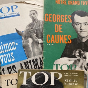 NEW STOCK Collection of 7 Mini 1960’s French Top Magazines Teenage ...
