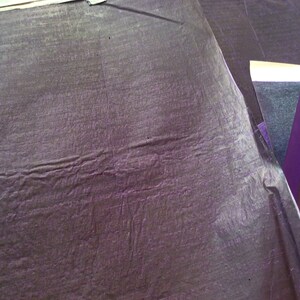 Unusual Collection of Vintage French Purple Copy Paper in Decorative ...