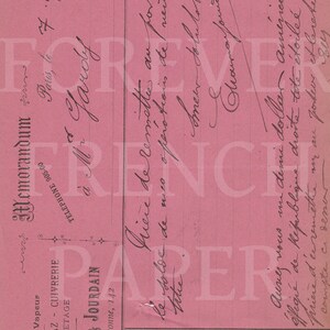 DIGITAL Download Bank Documents Collection French of 1904 | Etsy