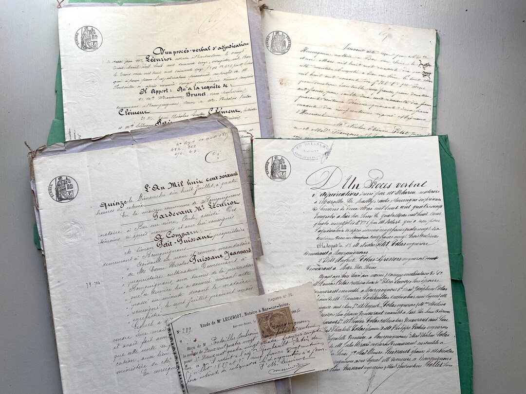 NEW STOCK Coloured Stunning 1870-80s Collection of 4 Original Official ...