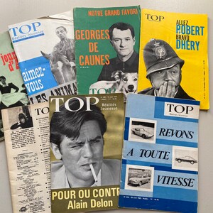 NEW STOCK Collection of 7 Mini 1960’s French Top Magazines Teenage ...