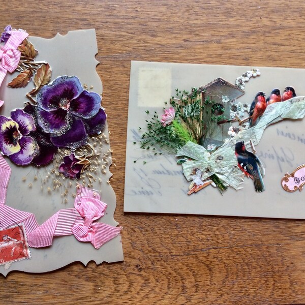 Embossed Postcard - Etsy