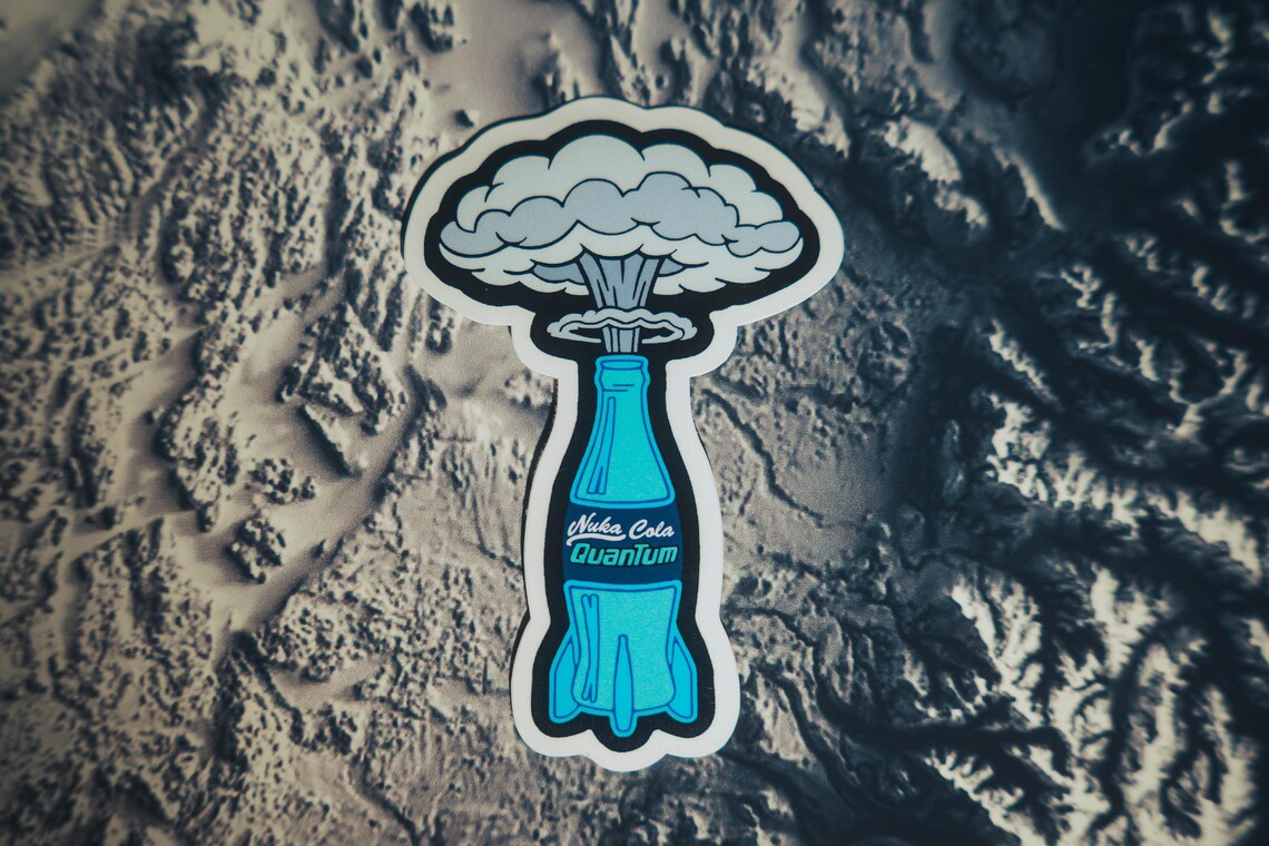 Fallout Inspired Nuka Cola Quantum Vinyl Sticker - Etsy