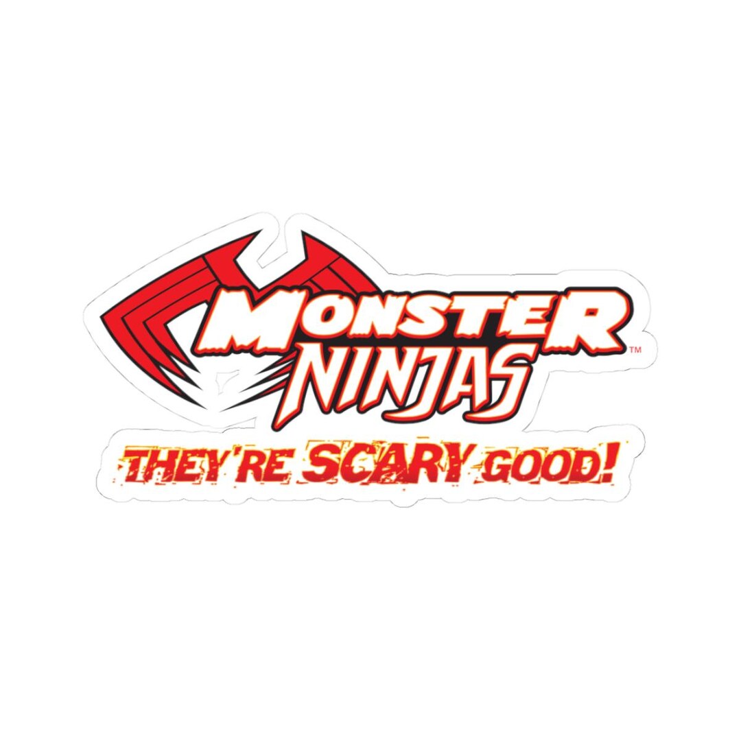 Monster Ninjas™ "they're Scary Good!" Sticker - Funny All-ages Comic ...