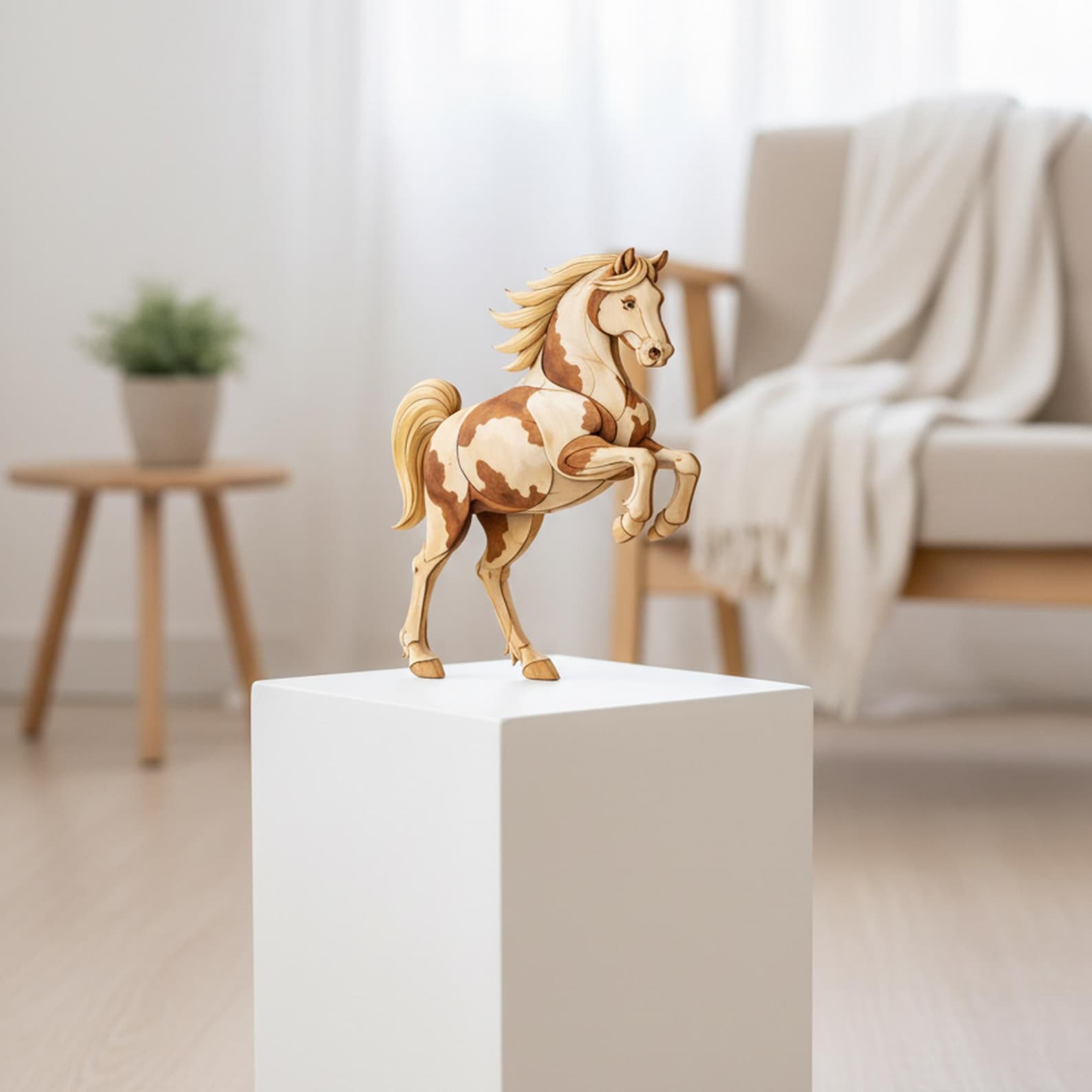 Horse Intarsia Pattern PDF – Scroll Saw Woodworking Plan - Etsy