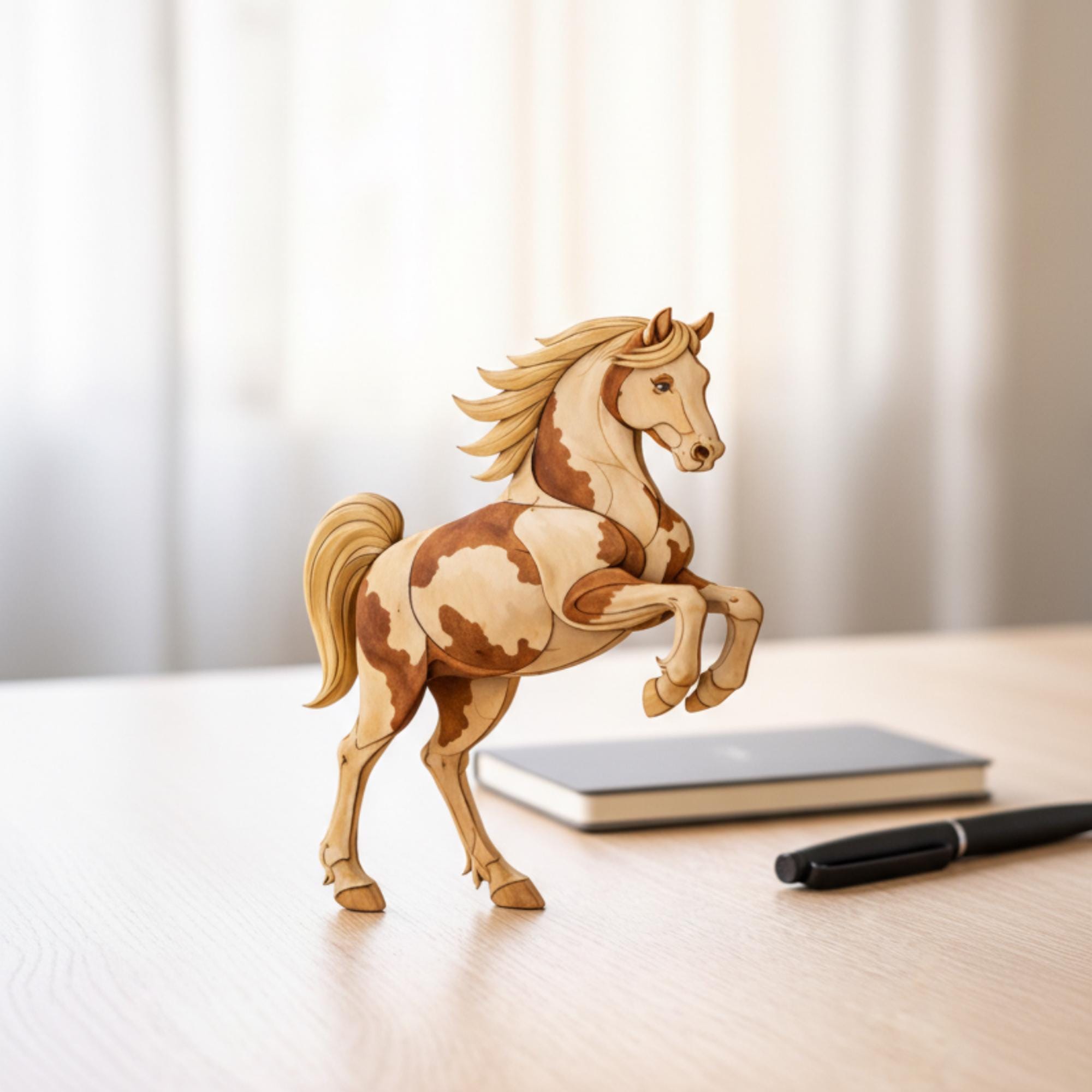 Horse Intarsia Pattern PDF – Scroll Saw Woodworking Plan - Etsy