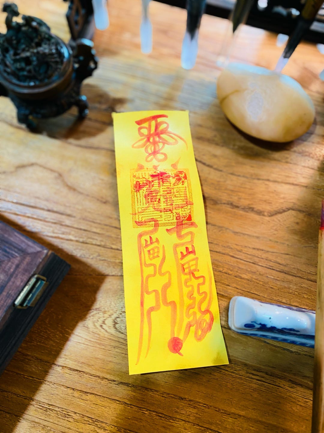 2026 Taoist Taisui Amulet for Protection – Handwritten Cinnabar ...