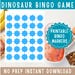 Nutrition Bingo Game Printable Healthy Foods Activity for Kids ...