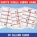 South Korea Bingo Game – A Fun, Educational, and Culture-filled ...
