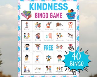 Empathy Bingo Printable PDF for Kids | Empathy Activities, Exercises ...