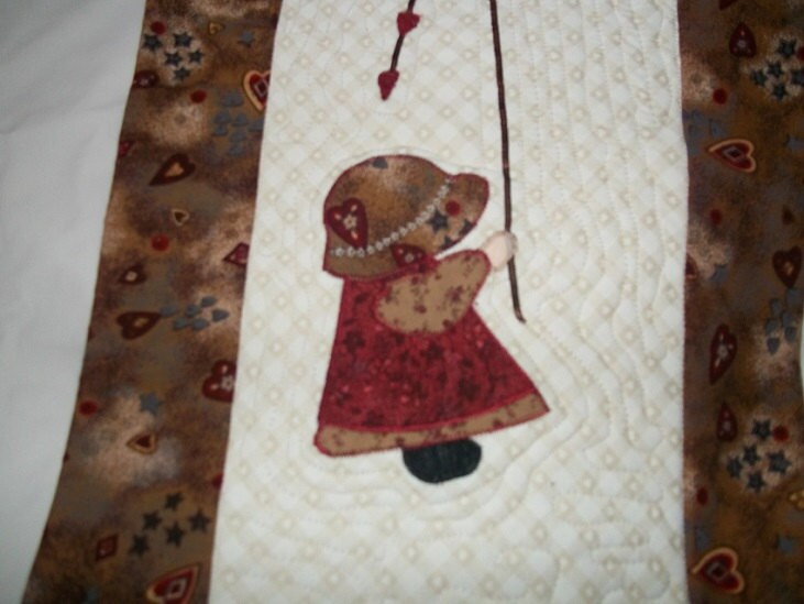 Valentine Sun Bonnet Sue Flying a Kite - Etsy