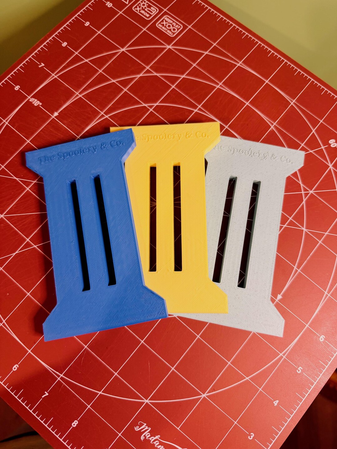 3D Printed Flat Binding Spool - Craft Supply Storage - Etsy