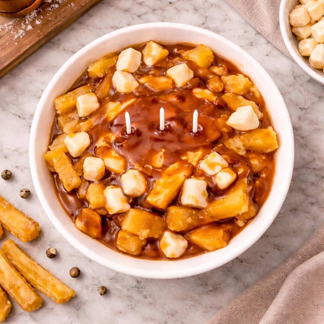 Poutine Novelty Candle, Food Candle, Gifts, Fun Gifts, Wax Food - Etsy