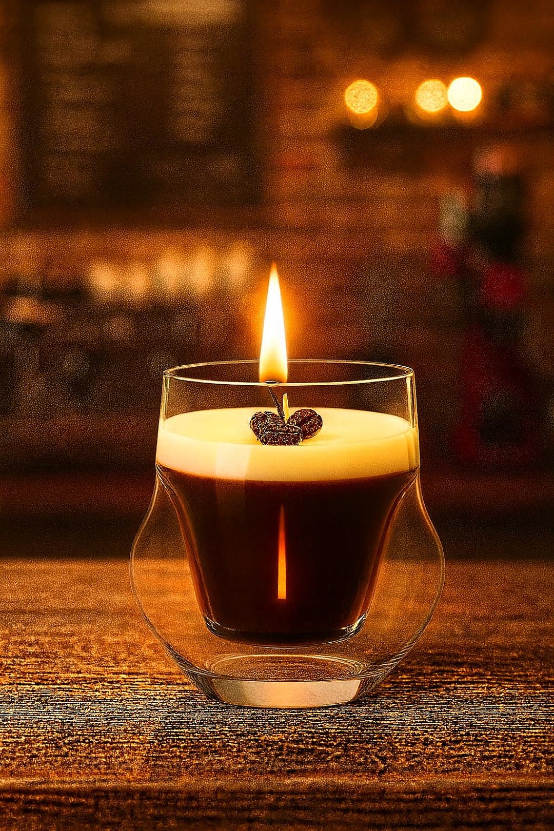Espresso Candle: Realistic Coffee Scent, Cocktail Candles / Fun Gift ...