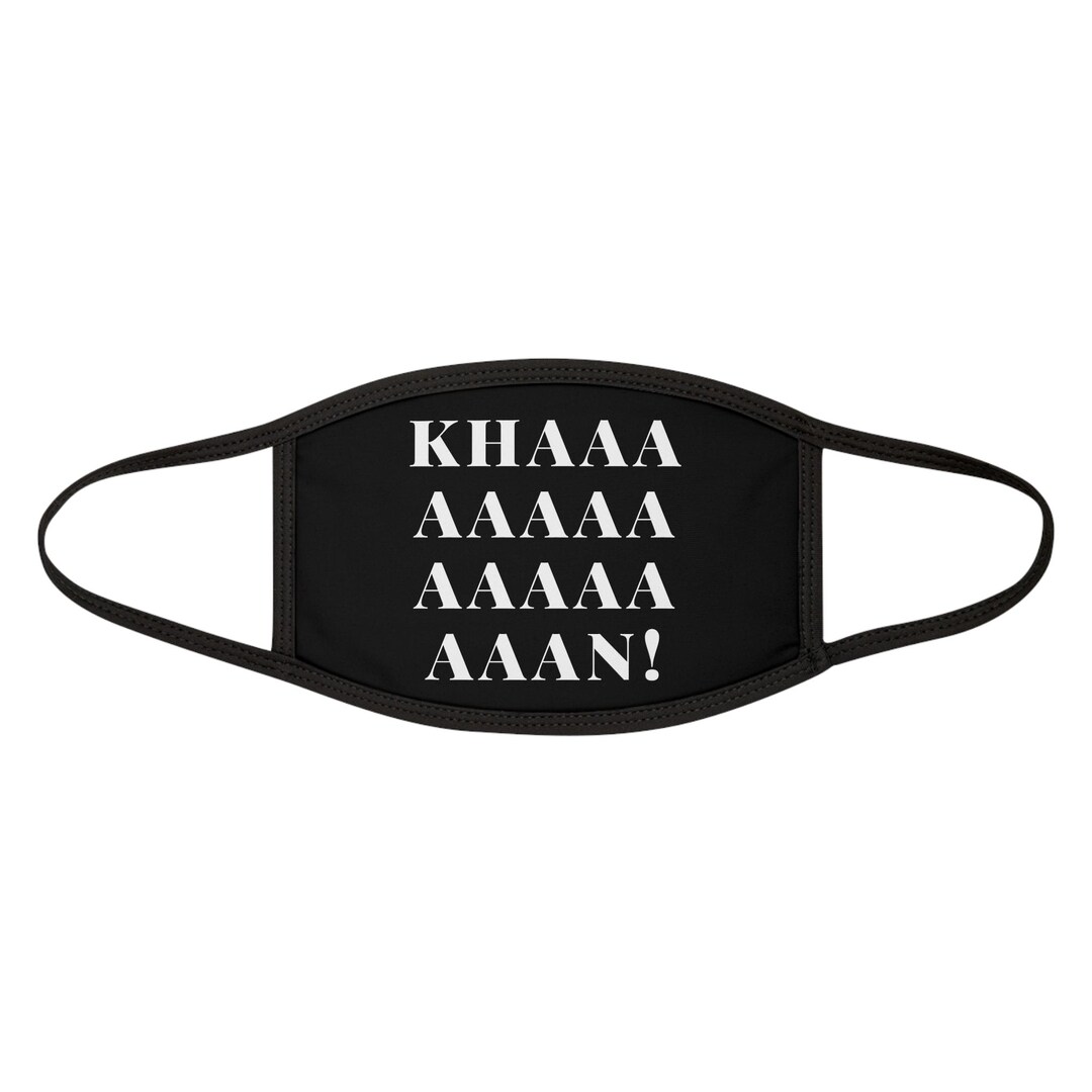 Wrath of Khan Face Mask - Trek Inspired TOS - Khaaaaan! - New and ...