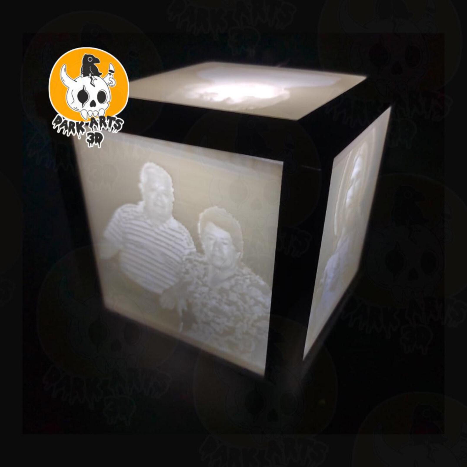 3D Lithophane Light Box (DIGITAL FILE) - Etsy