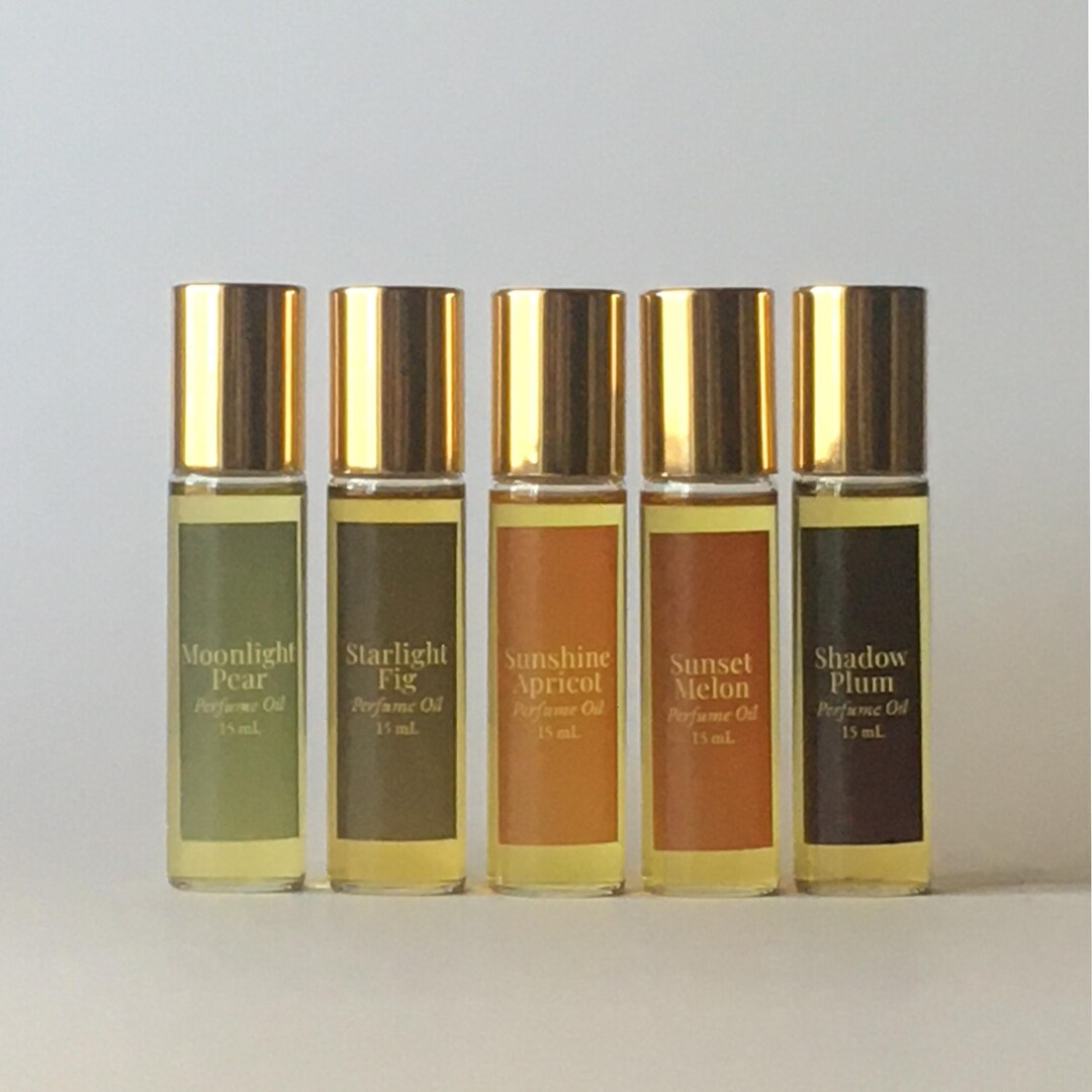 SHADES Collection — Complete Set of 5 Natural Perfume Oils | Moonlight ...