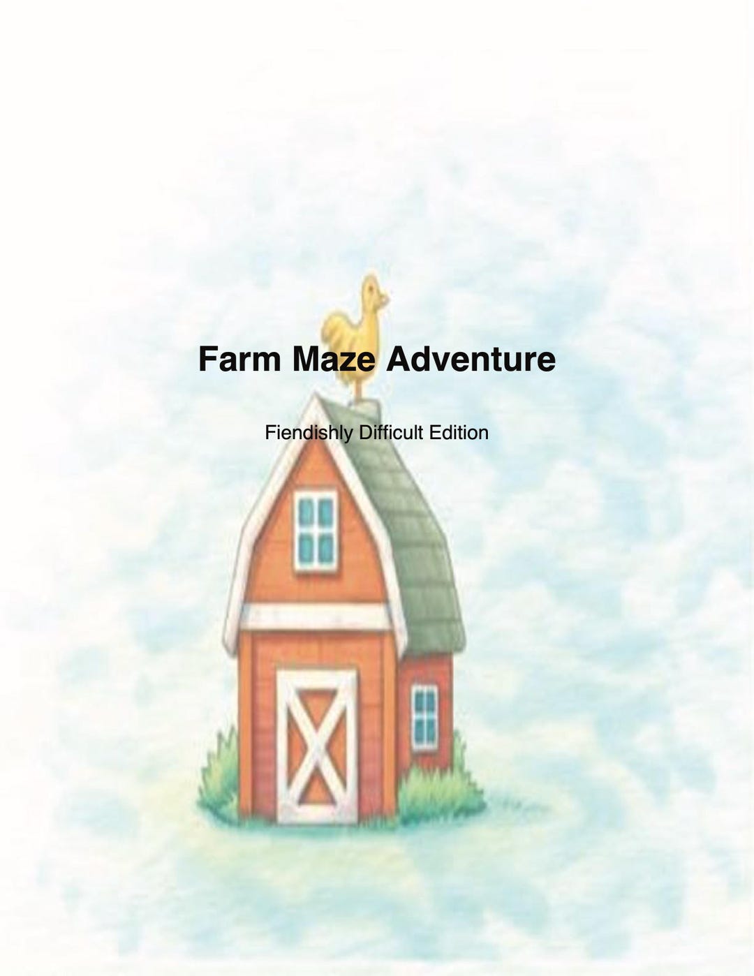 Children’s Maze Puzzle Book - Farm Theme - Fiendishly Hard Edition - Etsy