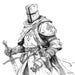 100 Templar Knight Tattoo Designs: Procreate Stencils (digital Download ...