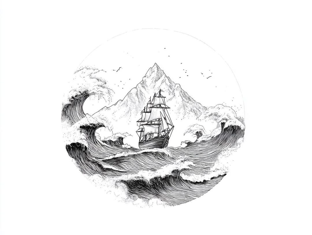 150 Ship & Sailor Tattoo Designs – Ultimate Nautical Tattoo Flash ...