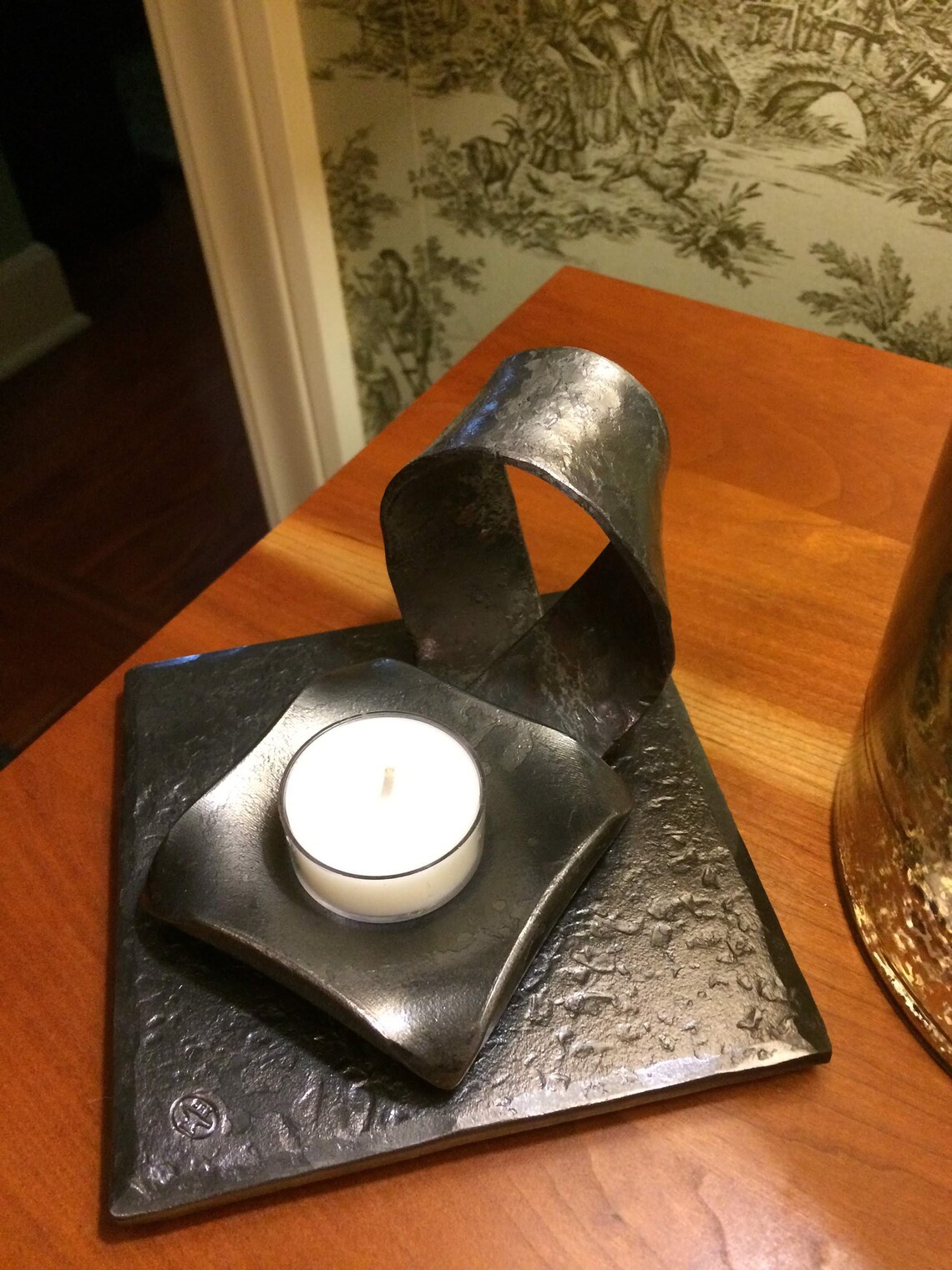 Hand Forged Remembrance Memory Votive Candle Holder | Etsy