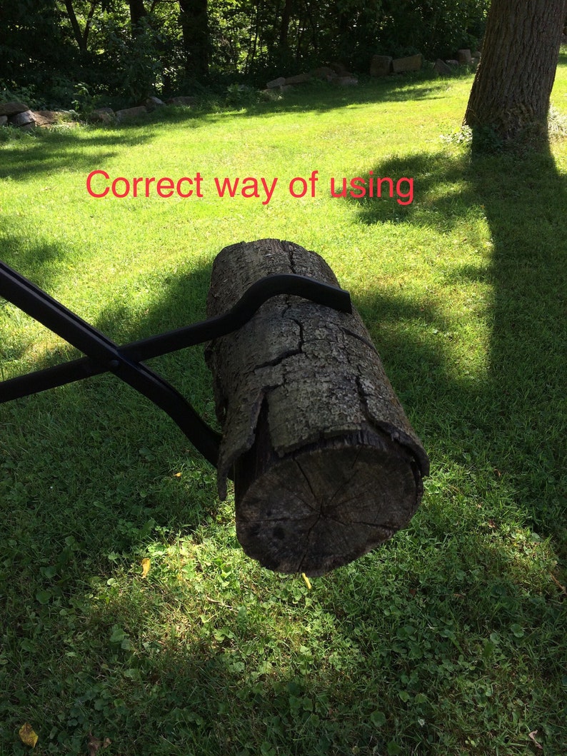 Extra Long 36 Firewood Tongs Log Grabber - Etsy