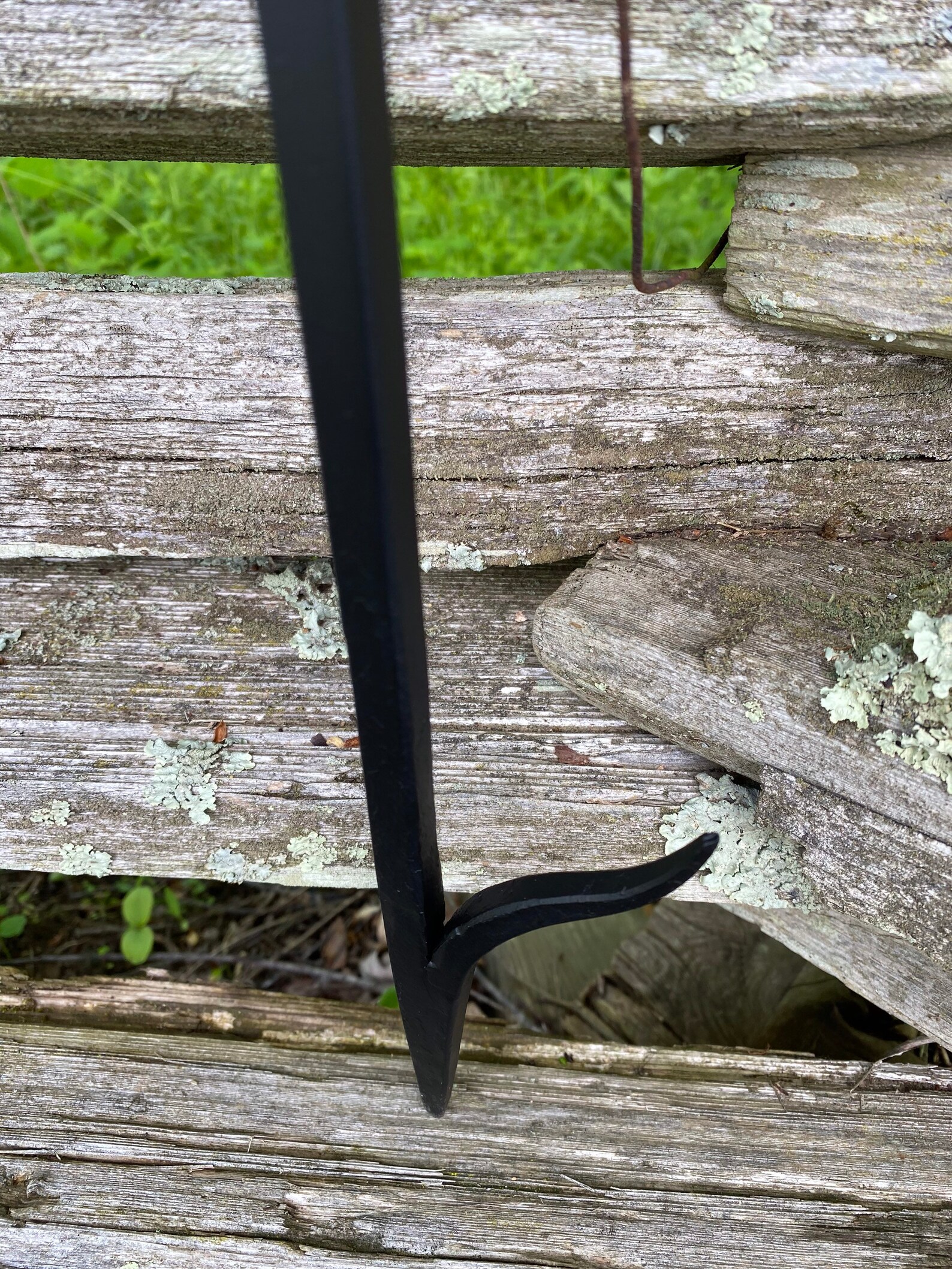 Made to Order Hand Forged Campfire Poker Fire Poker With - Etsy