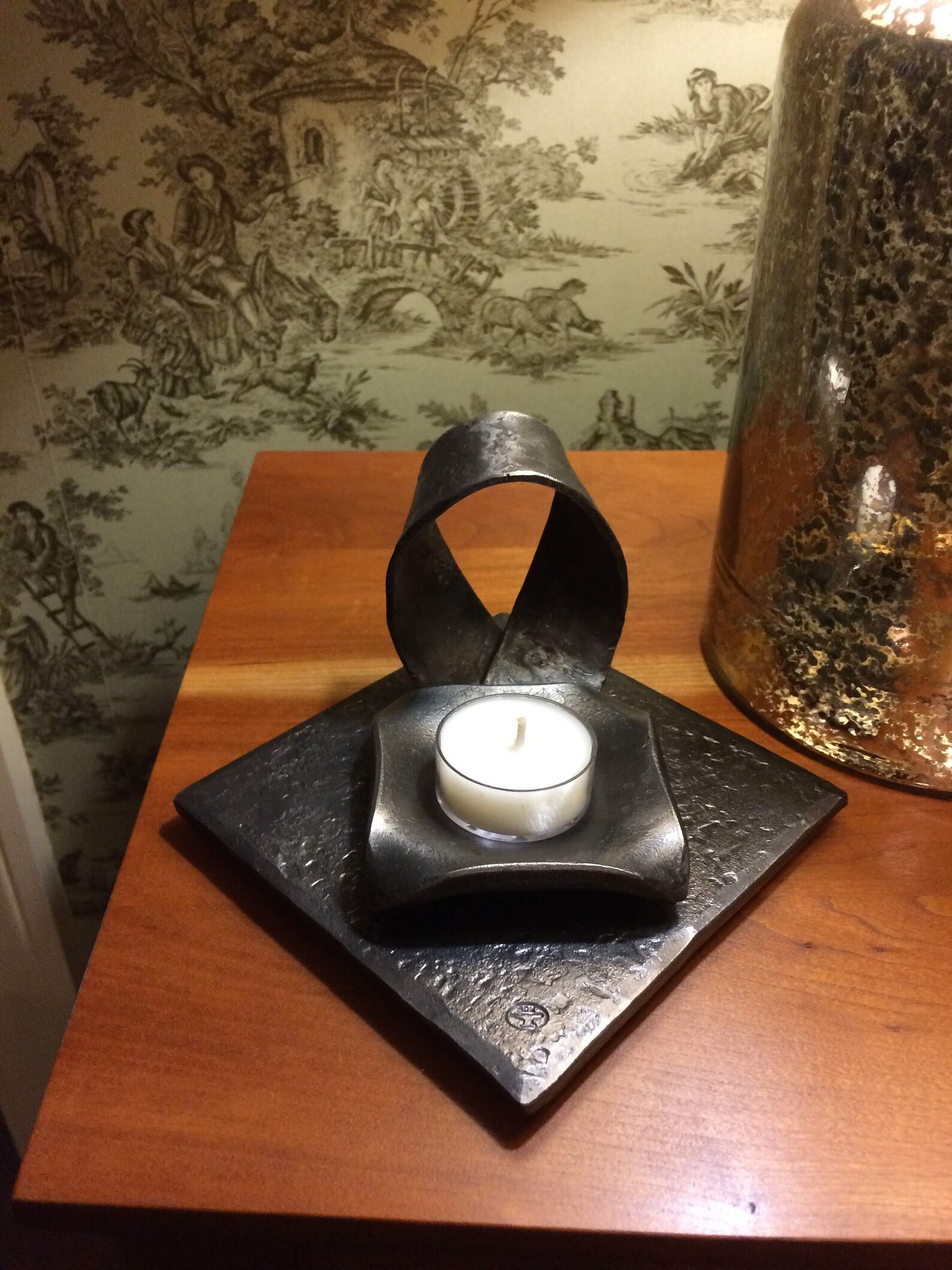 Hand Forged Remembrance Memory Votive Candle Holder | Etsy