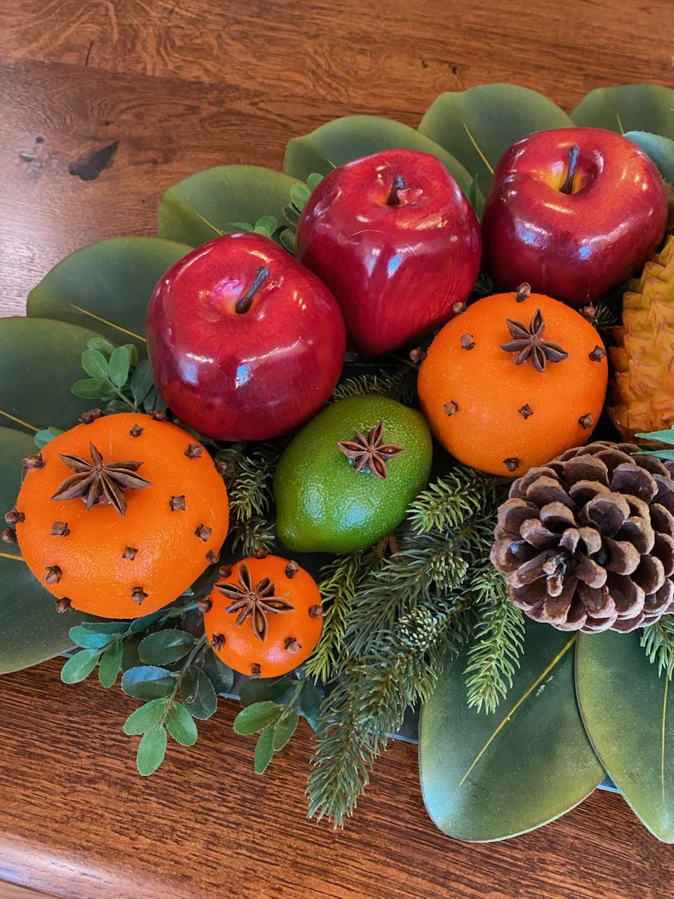 Williamsburg Style Holiday Fruit Door Topper Kit, Apple Board Kit ...