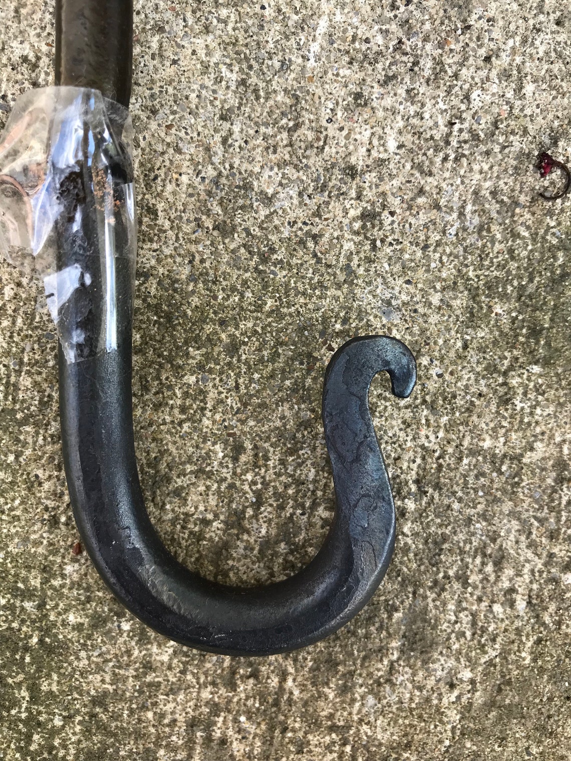 Hand Forged Leaf Hook - Etsy