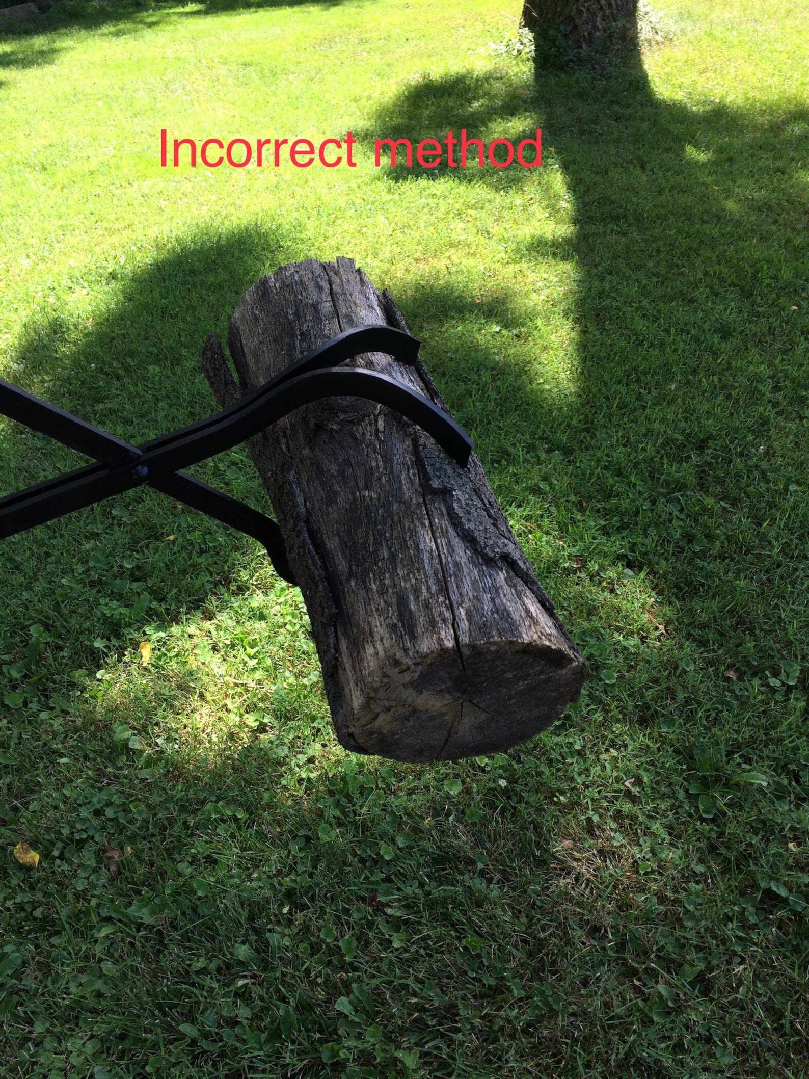 Extra Long 36 Firewood Tongs, Log Grabber - Etsy