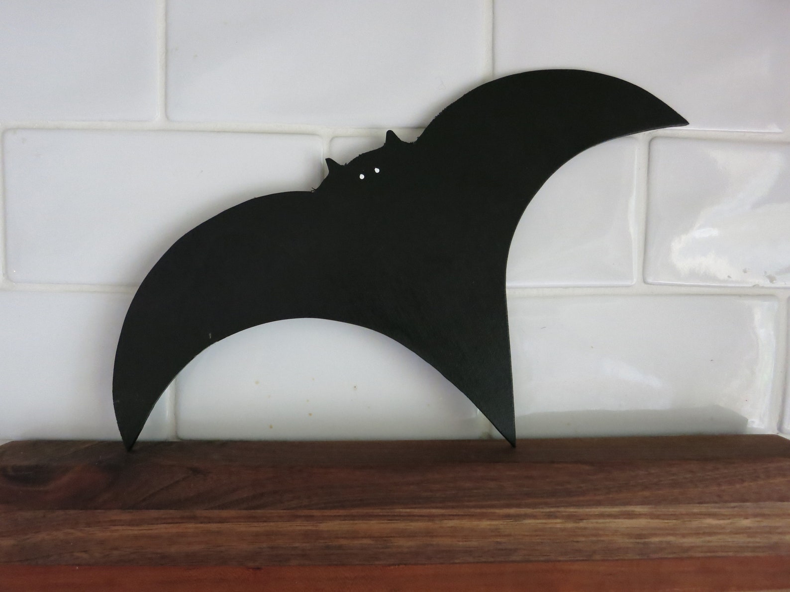 Halloween Wood Bats Halloween Decor | Etsy