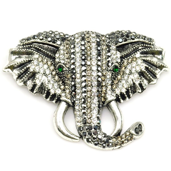 Elephant Brooch - Etsy