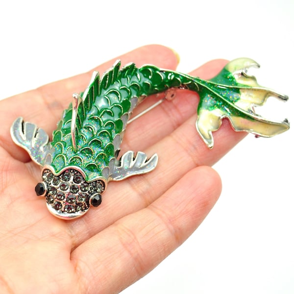 Koi Fish Brooch - Etsy