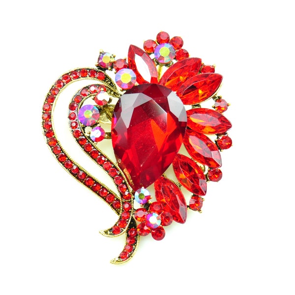 Gold Brooch Bouquet - Etsy