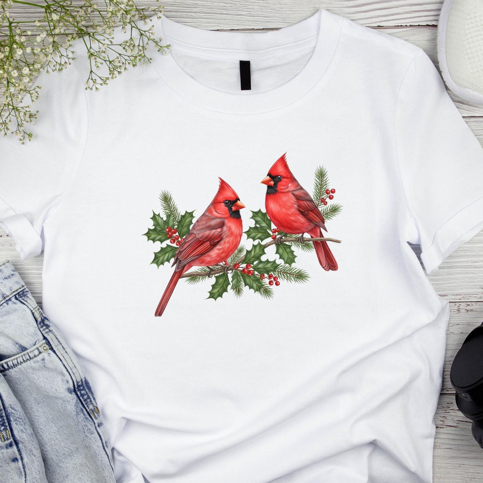 Red Cardinal Christmas Ornament Png Bundle, Cardinal Png, Memorial ...