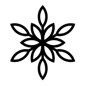 Snowflake Svg Bundle, Snowflakes for Digital Download, Winter Svg ...