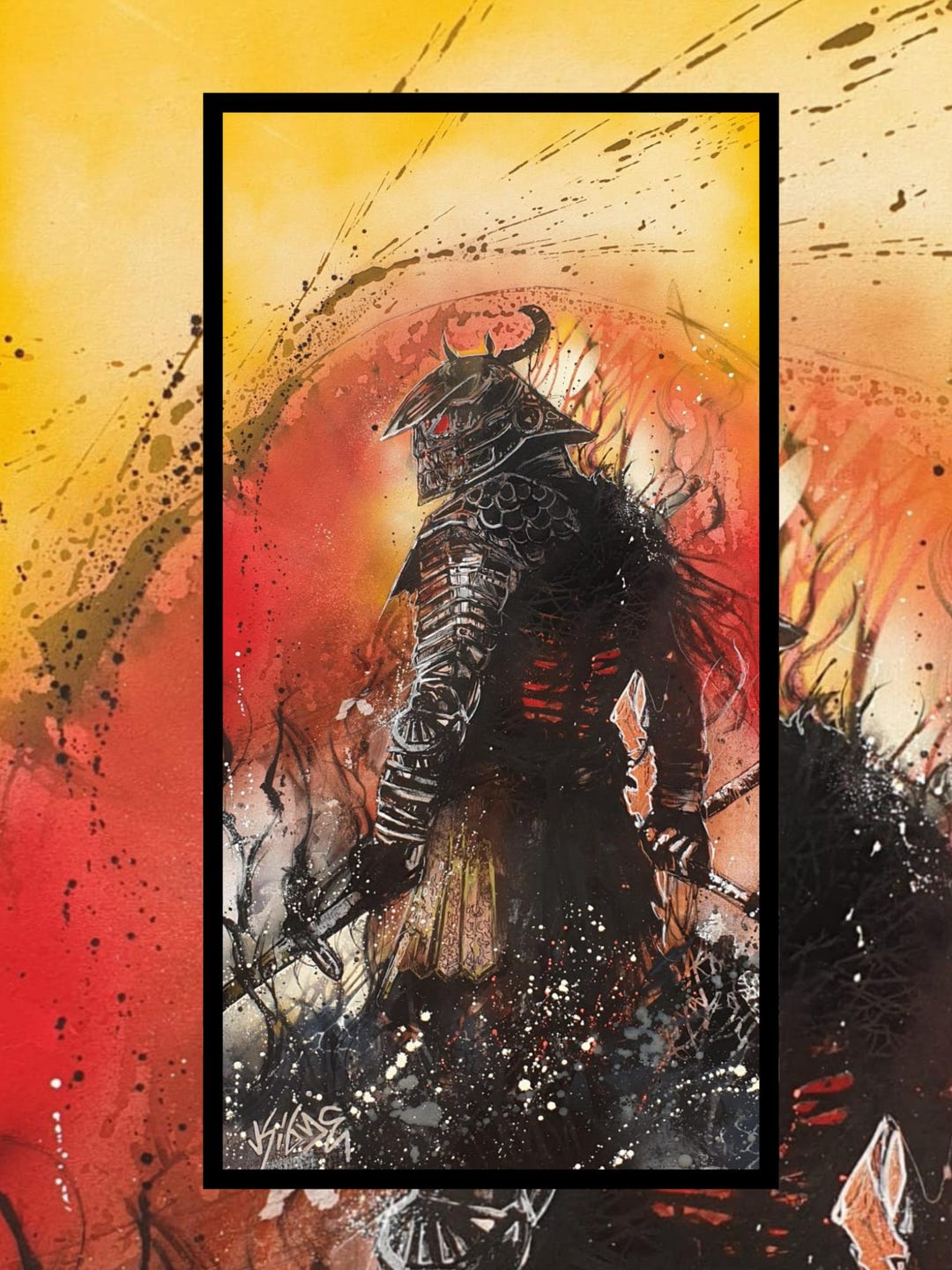 Shadow Samurai — Japanese Spiritual Art, "the Shadow Side" (limited ...