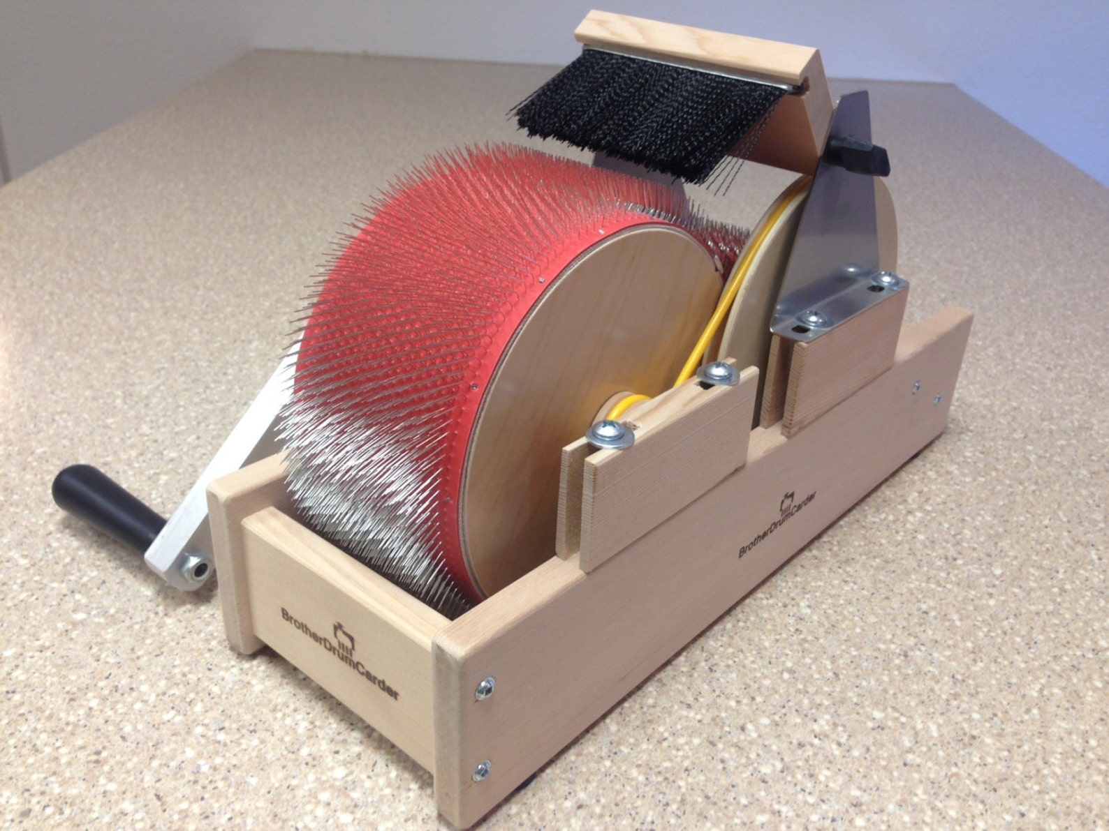 Complete Kit Baby Brother 4 Wide Mini Size Drum Carder - Etsy Australia