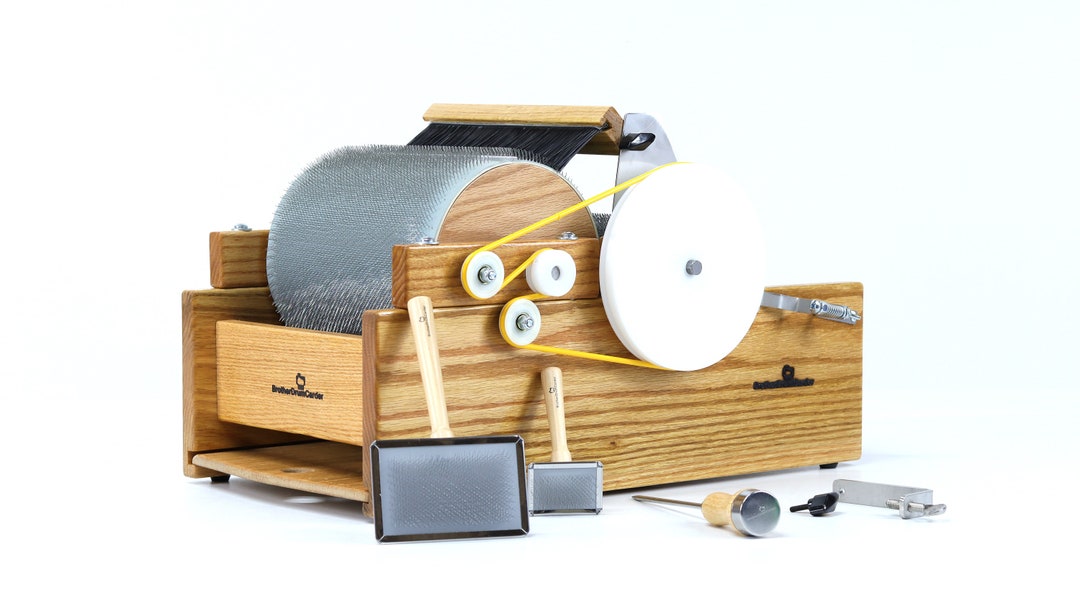 Deluxe Manual Brother Drum Carder - Etsy